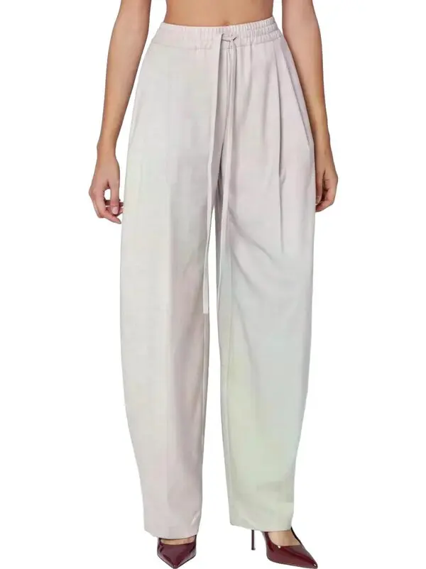 Andamane Elasticated Waistband Track Pants - Neutrals