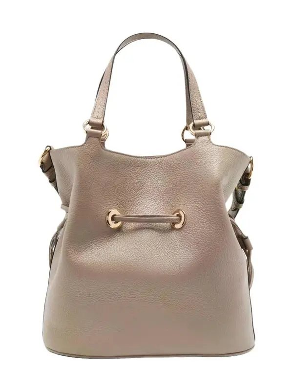 LANCEL Medium Premier Flirt Leather Bucket Bag - Neutrals