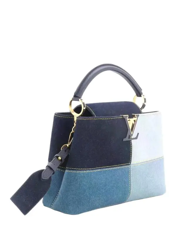 LOUIS VUITTON Capucines Bb Satchel - Blue
