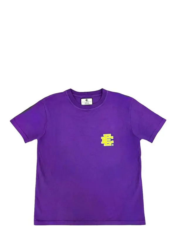 ERIC EMANUEL Logo-print T-shirt - Purple