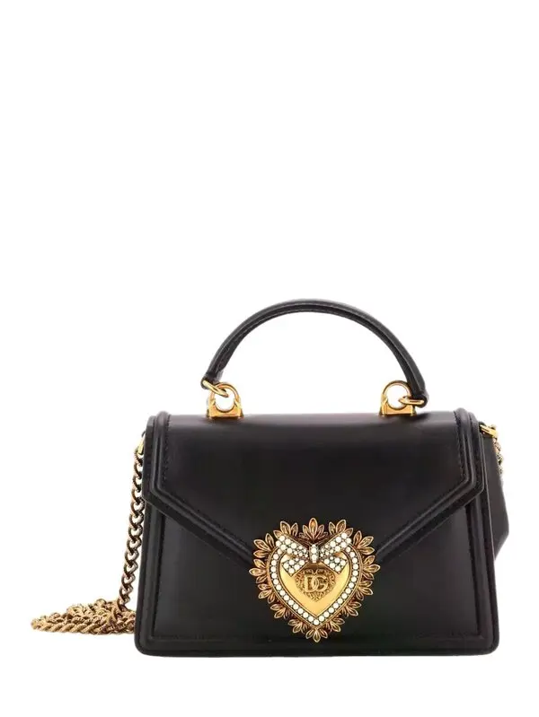 Dolce & Gabbana Devotion Top Handle Bag - Black