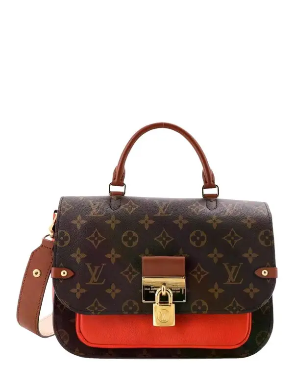 LOUIS VUITTON Monogram Canvas Vaugirard Satchel - Red