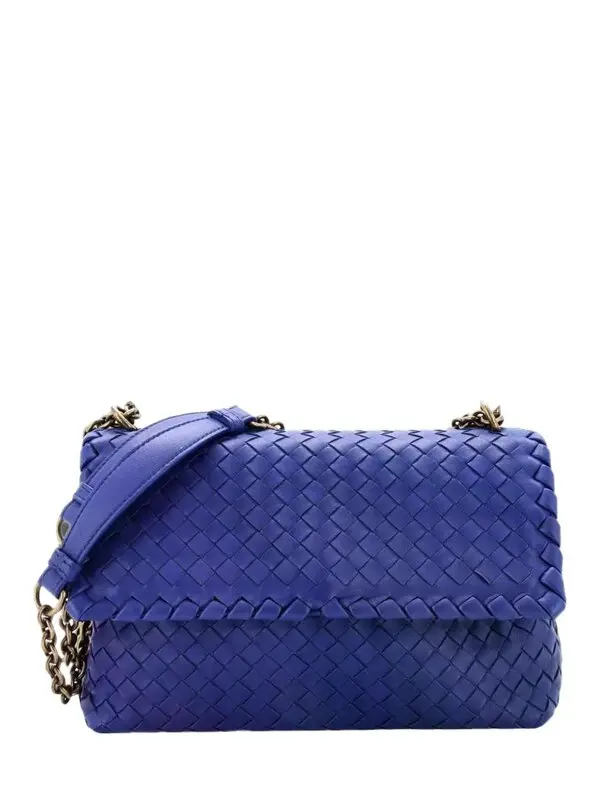 Bottega Veneta Olimpia Small Crossbody Bag - Blue