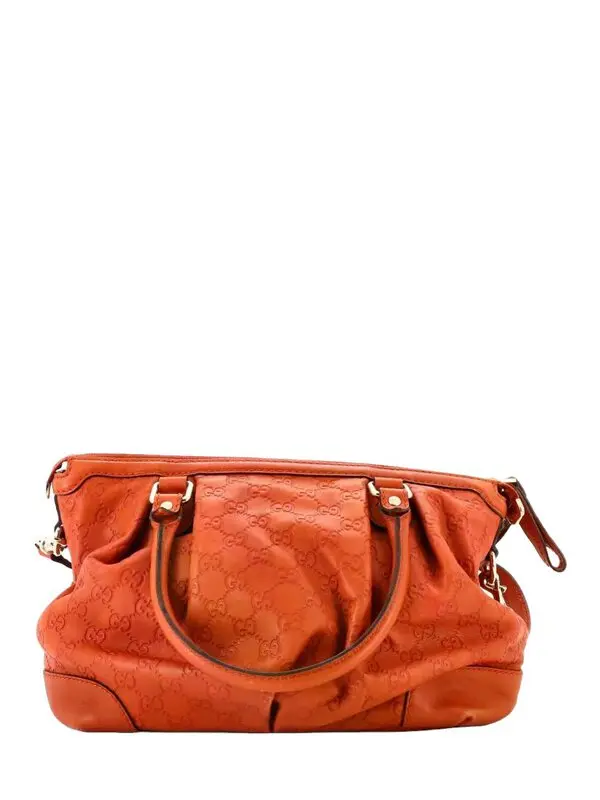 Gucci Sukey Top Handle Satchel - Brown