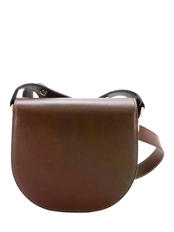 Gucci Horsebit 1955 Leather Mini Crossbody Bag - Brown