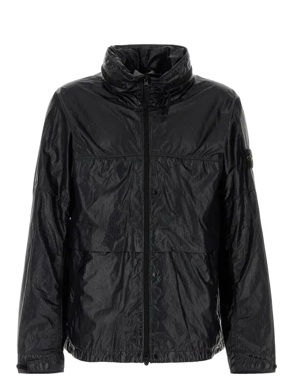 Stone Island Nylon Jacket - Black