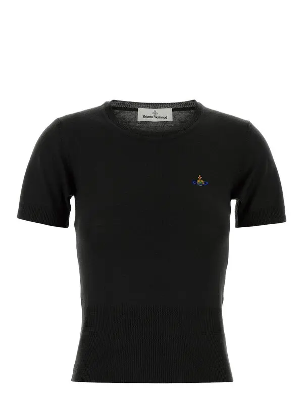 VIVIENNE WESTWOOD Wool Bea Sweater - Black