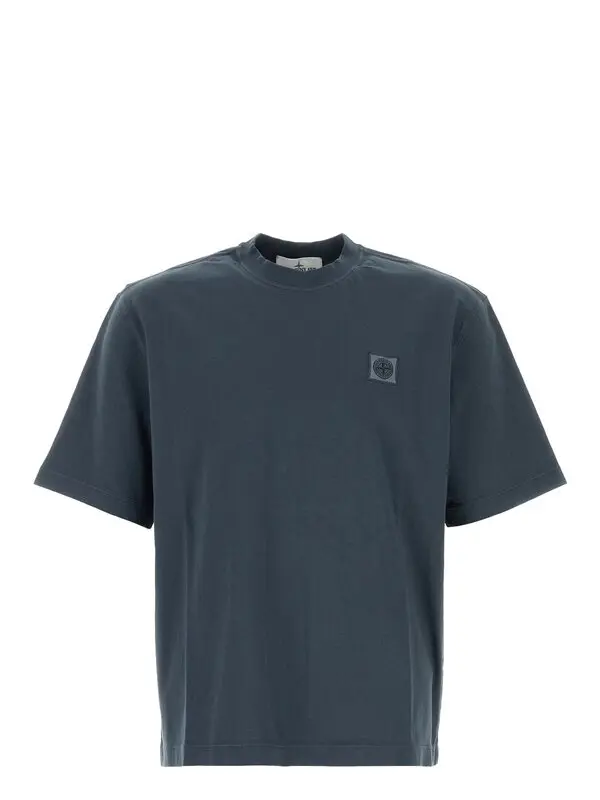 Stone Island Air Force Cotton T-shirt - Blue