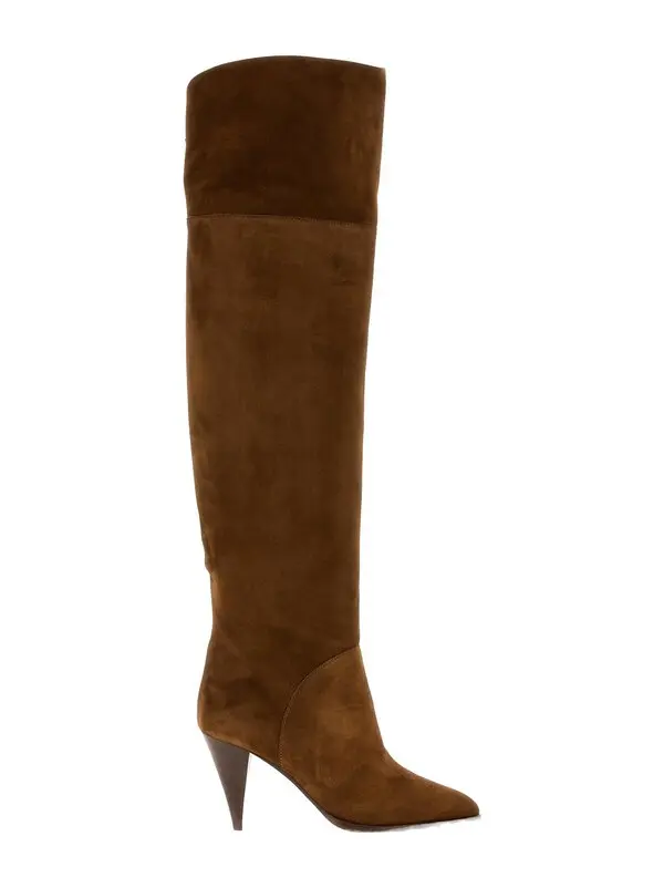 Casadei Suede Boots - Brown