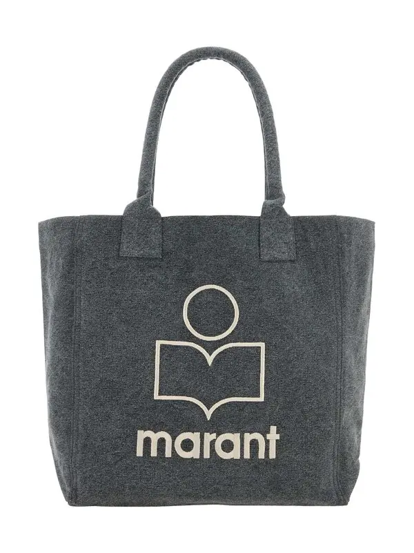 Isabel Marant Étoile Cotton Tote Bag - Gray