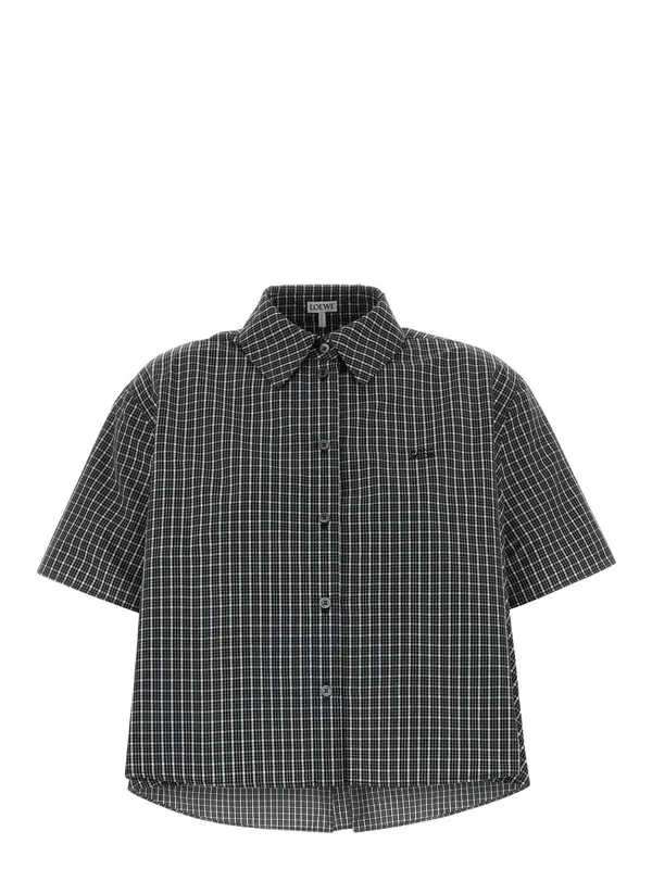 Loewe Embroidered Jacquard Shirt - Multicolor