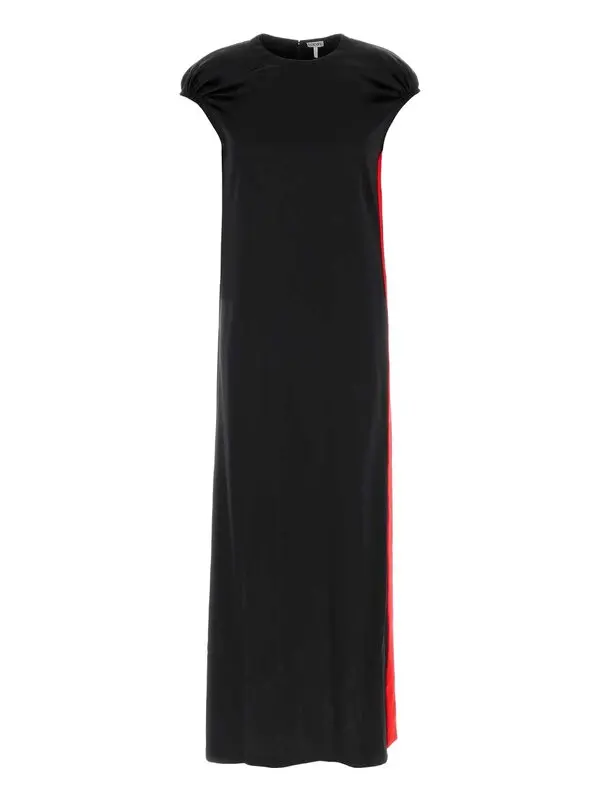 Loewe Satin Dress - Black