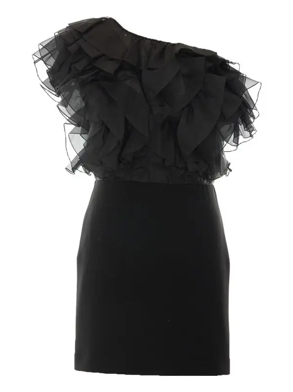 Max Mara Mxecloro Short Dress - Black