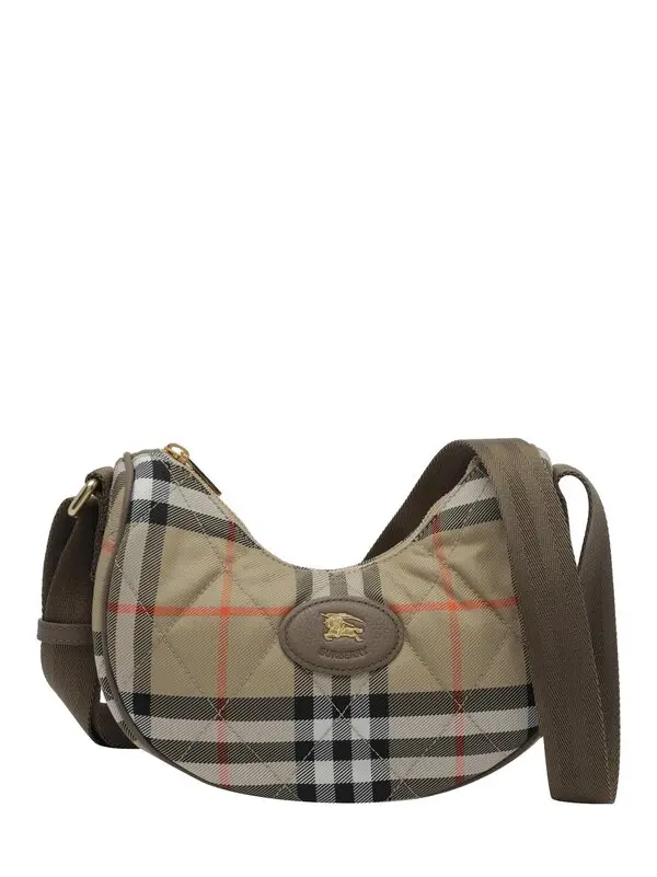 Burberry Horseshoe Crossbody Bag - Cream