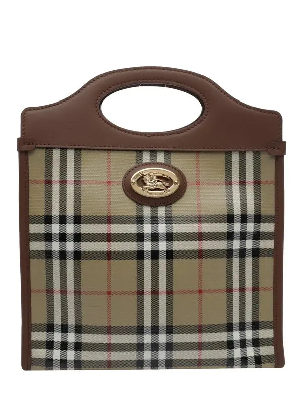Burberry Mini Pocket Handbag - Cream