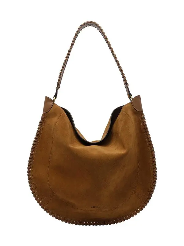 Isabel Marant Étoile Suede Oskan Hobo Bag - Brown