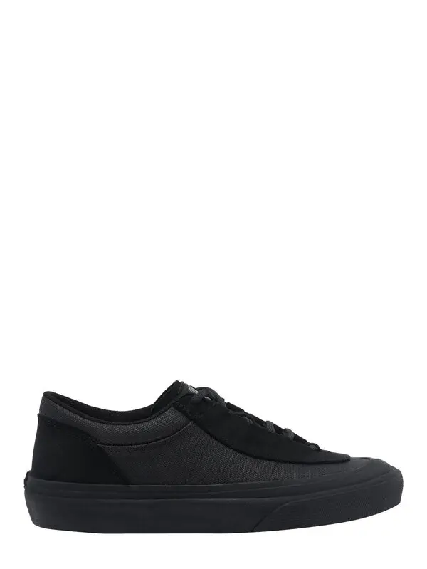 Stone Island Logo Detail Sneakers - Black