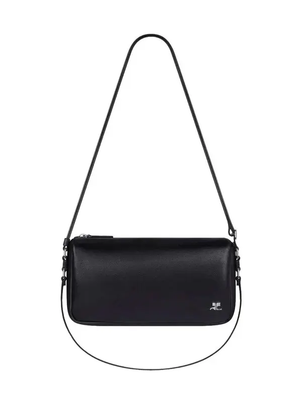 COURREGES Three Sixty Small Crossbody Bag - Black