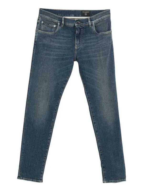Dolce & Gabbana Multi-pocket Jeans - Blue