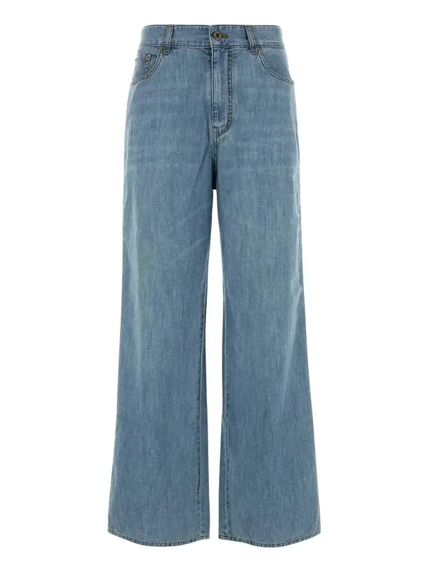 Miu Miu Light Chambray Jeans - Blue