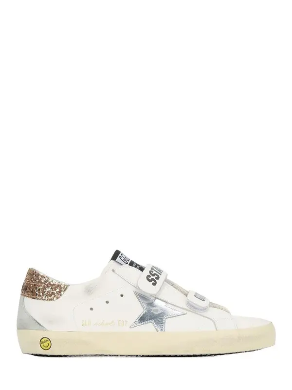 GOLDEN GOOSE Old School Leather Upper Laminated - Multicolor
