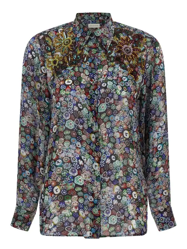 Dries Van Noten Glass Kaleidoscope' Shirt - Multicolor