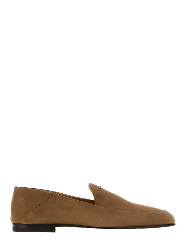 TOD'S Suede Loafers - Brown