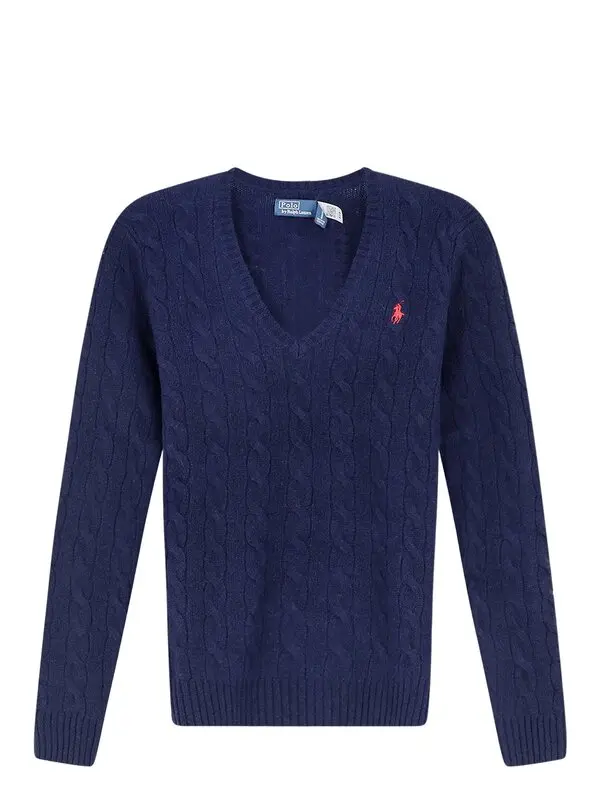 Polo Ralph Lauren Wool And Cashmere Sweater - Blue