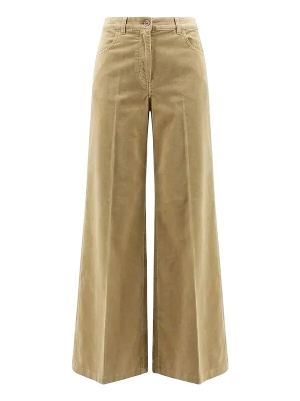 Aspesi Velvet Trousers - Beige