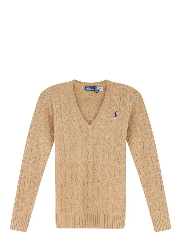 Polo Ralph Lauren Wool And Cashmere Sweater - Beige