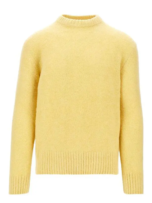 PIACENZA CASHMERE 1733 Virgin Wool Sweater - Yellow