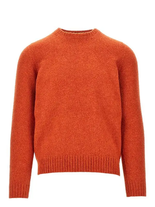 DRUMOHR Lambswool Knitted Sweater - Orange