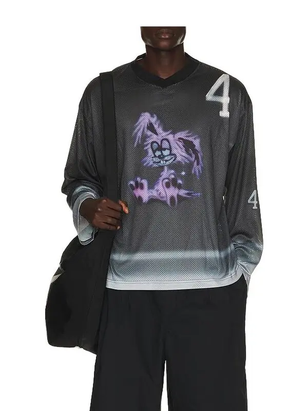 JUNGLES Todo Bien Graphic Jersey - Black