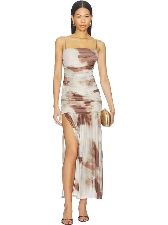 MADISON THE LABEL Itana Maxi Dress - Smoke