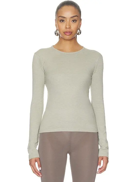 Fear Of God Slim Long Sleeve Tee - Seal