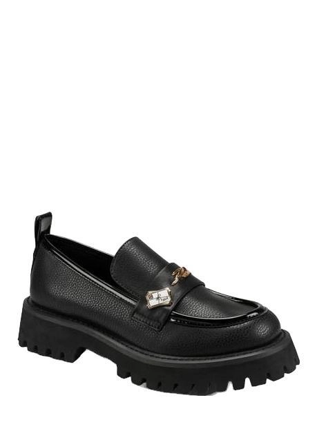 Karl Lagerfeld Paris Greenly Platform Loafer - Black