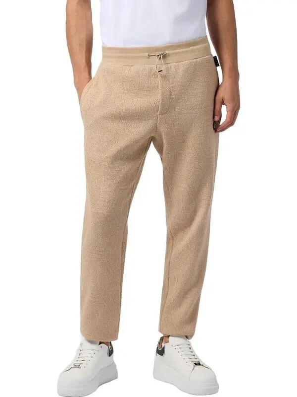 Philipp Plein Jacquard Joggers Monogram - Beige