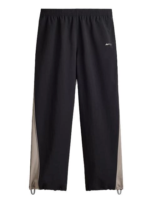 H&M Loose Fit Nylon Track Pants - Black/sport 92