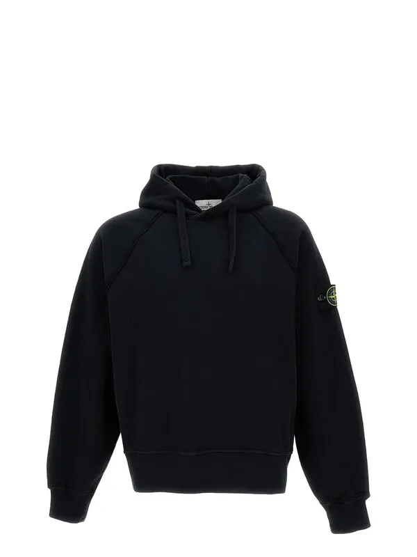 Stone Island Hoodie - Black
