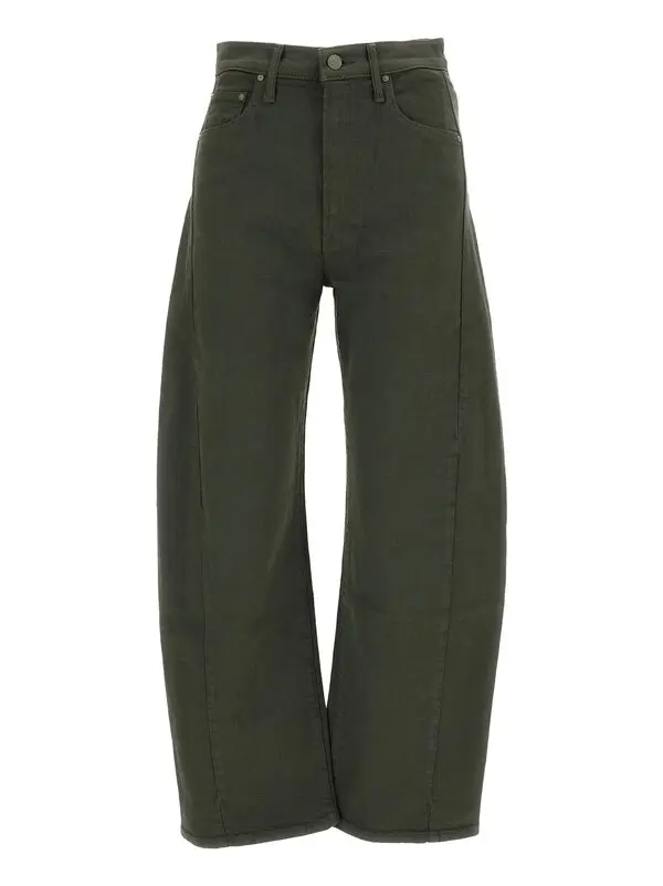 MOTHER The Half Pipe Flood Jeans - Verde