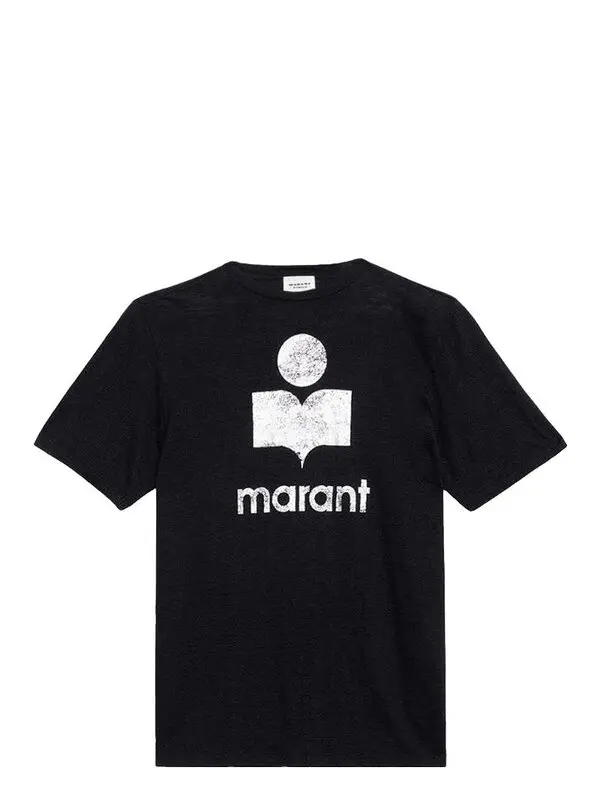 ETOILE Zewel Linen T-shirt - Black