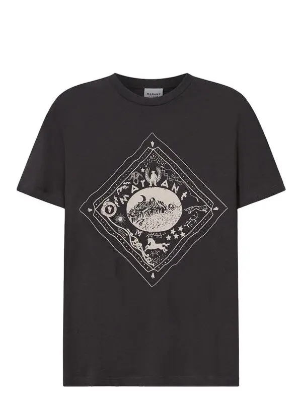 Isabel Marant Étoile Hiroe Tee Shirt - Black
