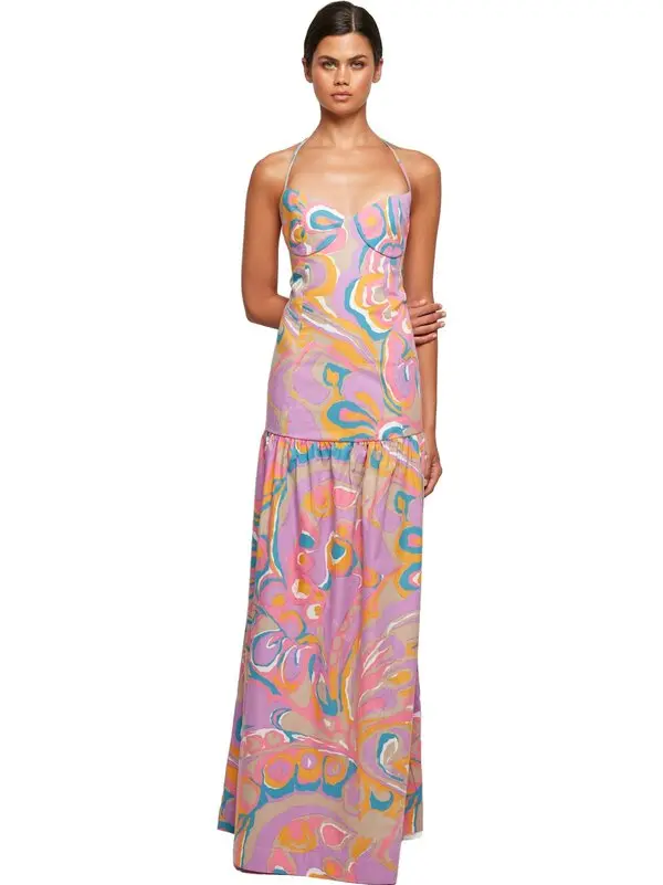SWF Fine Halter Maxi - Opal Skies