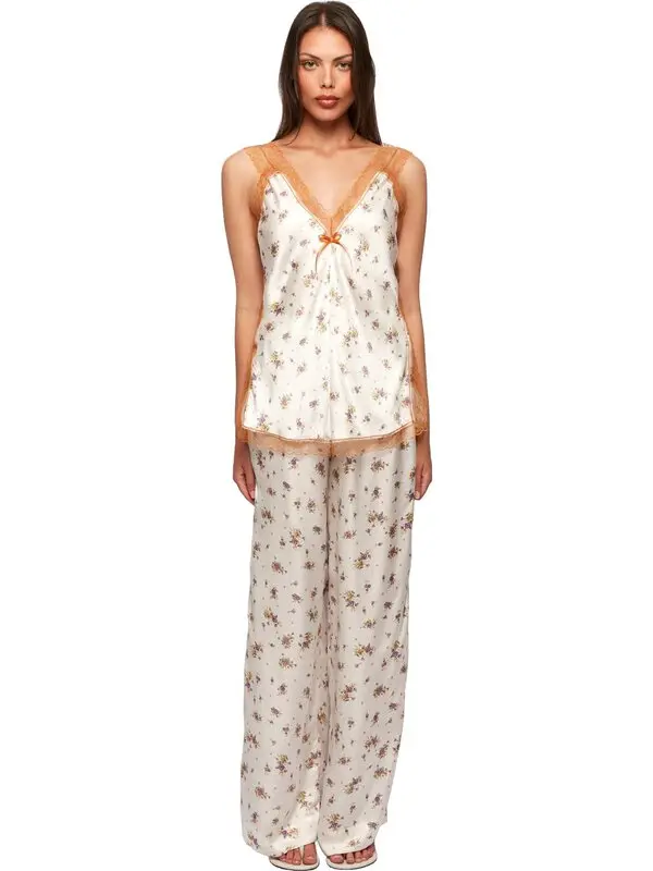 SWF Wide Leg Satin Elasticated Pant - Soft Archive