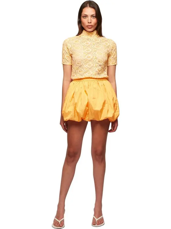 SWF Balloon Mini Dress - Burnt Sol
