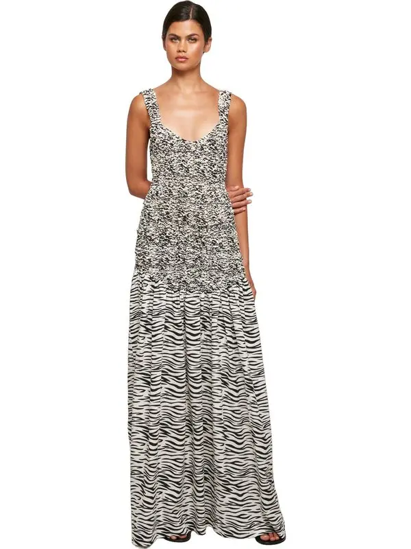 SWF Mottled Body Maxi Dress - Shadow Play