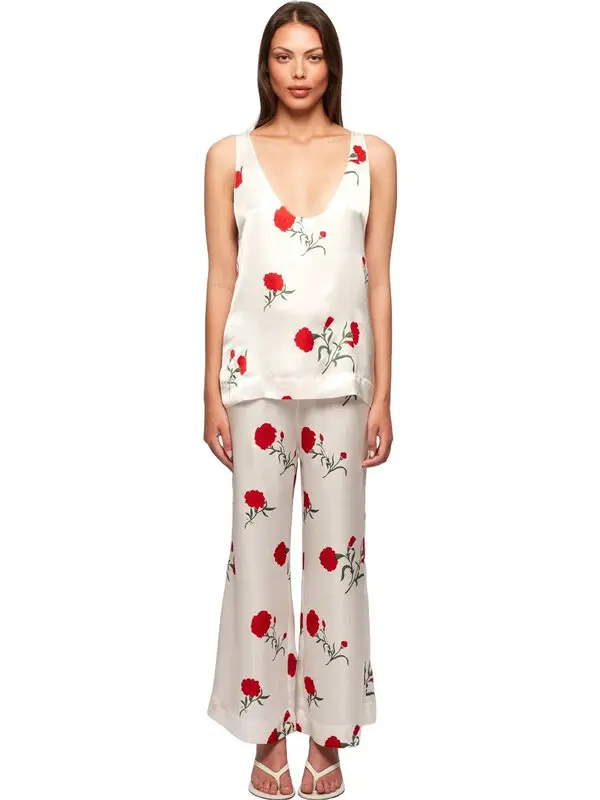 SWF Relaxed Crop Flare Pant - Bloom