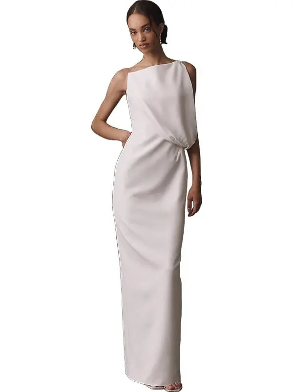 Rachel Gilbert Claudia Maxi Dress - Ivory