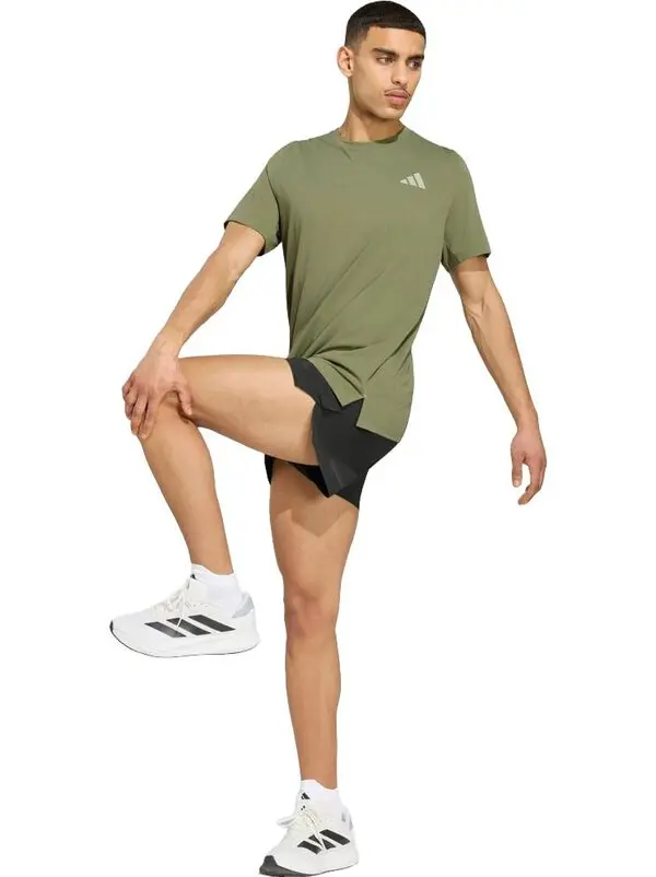 Adidas Adi365 Running Climacool Iconic Tee - Tent Green