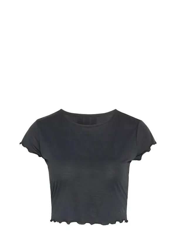 Adidas Motion Cropped T-shirt - Black